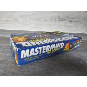 Mastermind for Kids by Pressman Toy Corporation 1995 - Etsy