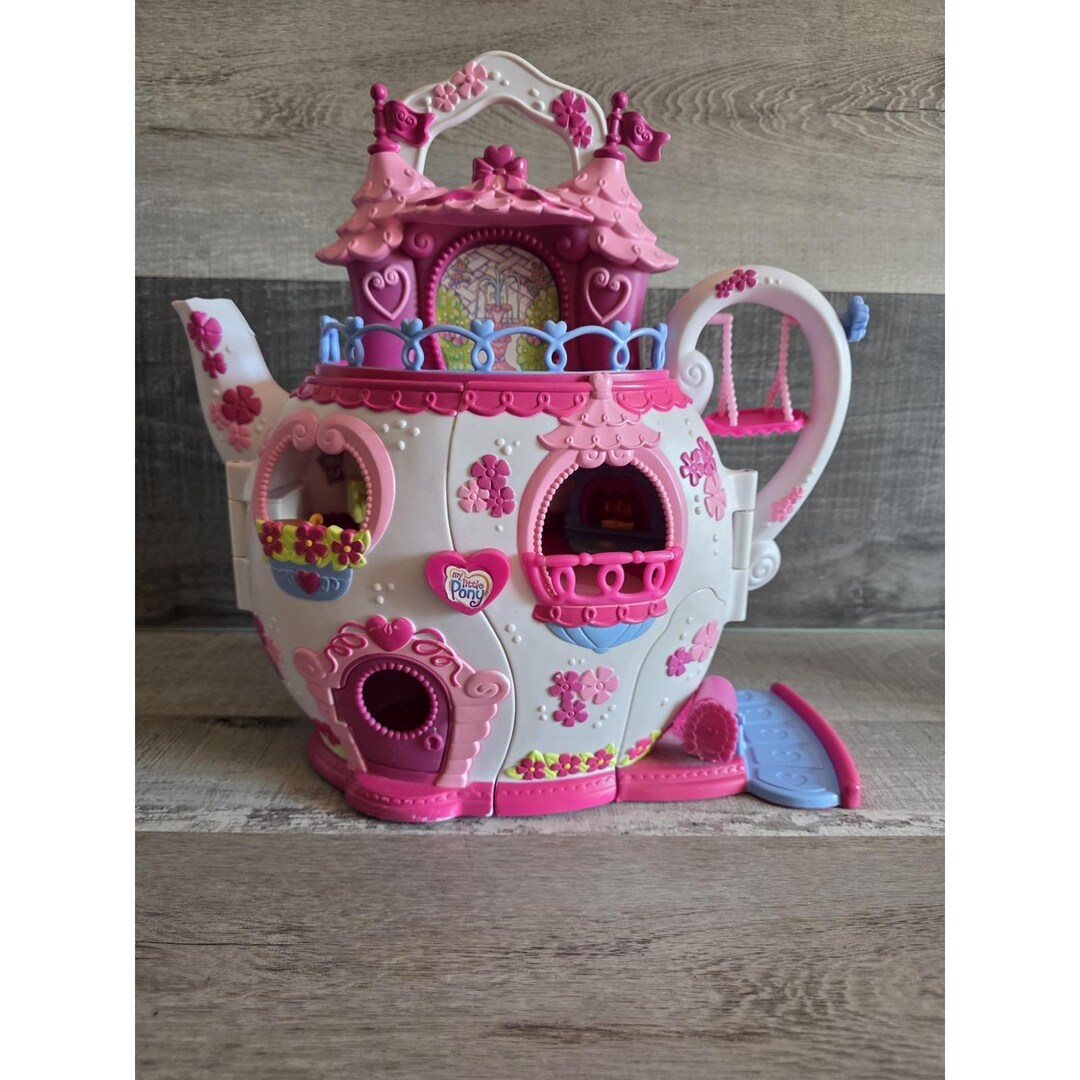 My Little Pony MLP Tea Pot House Lights and Music WORKS Hasbro 2006 G47 ...