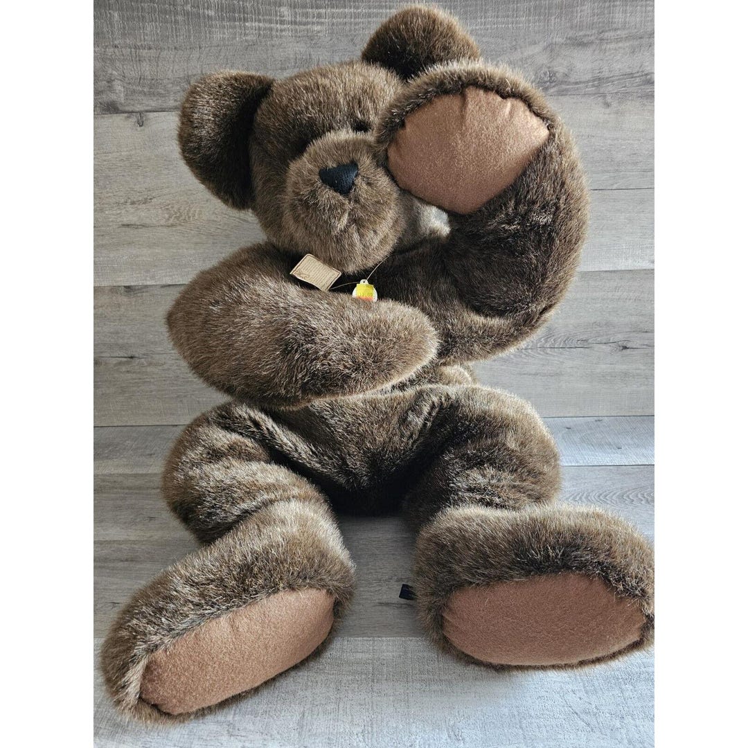 Vtg Boyds Bear Archive Collection LARGE JJ Rugsley Jumbo Realistic ...