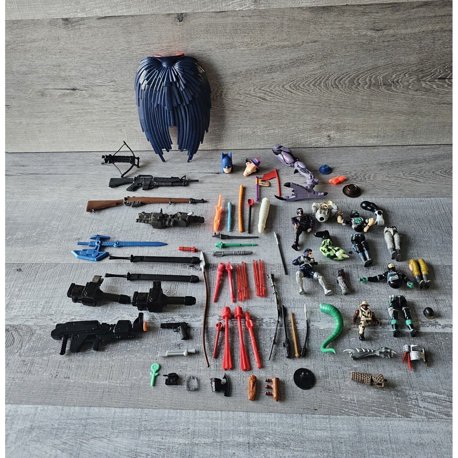 1990s Action Figures Weapons Lot Guns Accessories Missiles Replacement ...