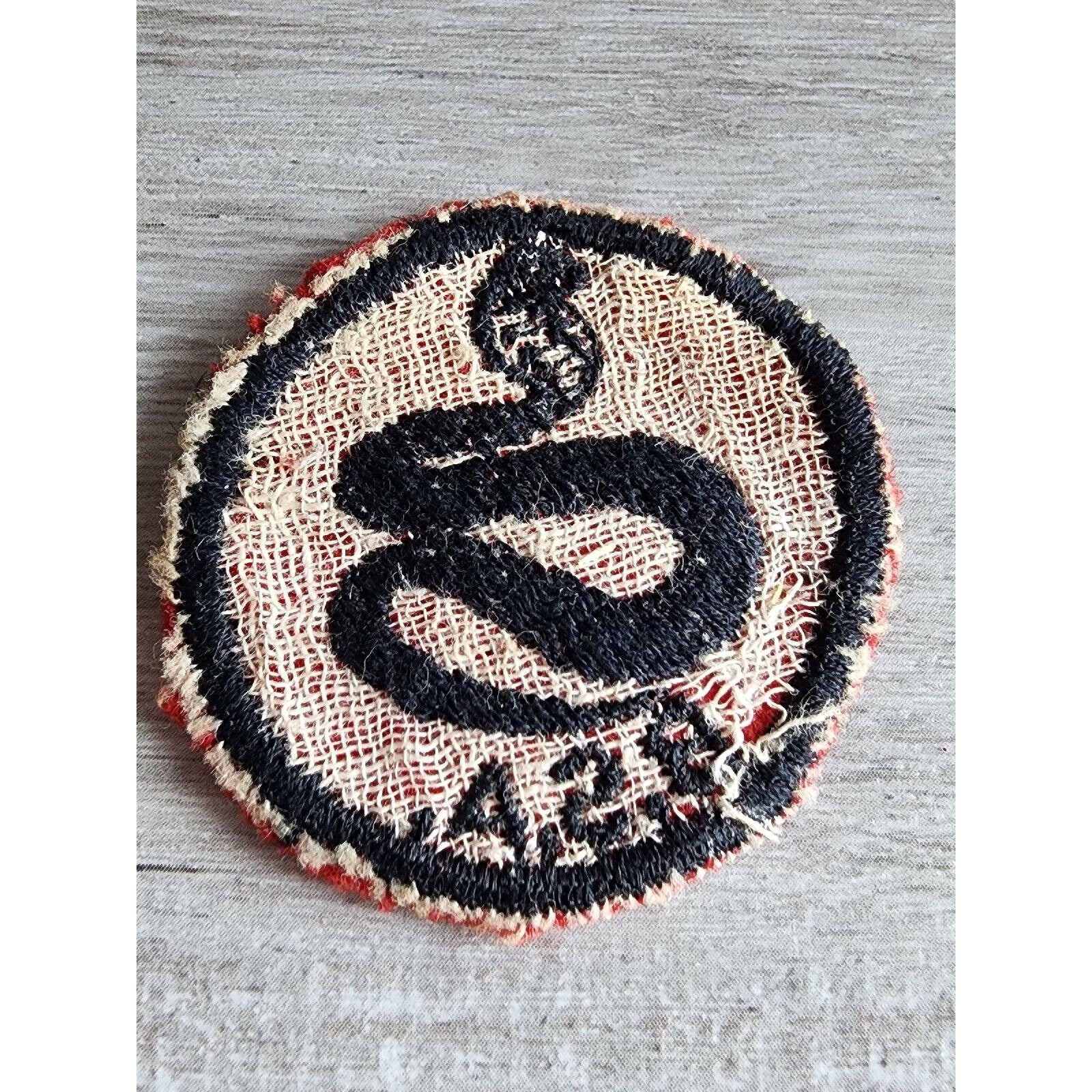 Cobra Patrol Emblem Red Black Felt BSA Boy Scouts Vintage - Etsy