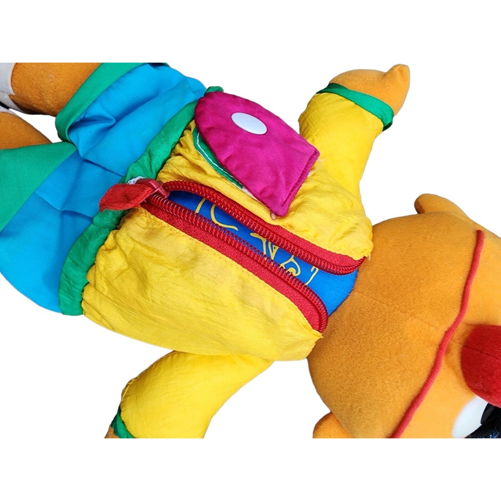 HTF 1997 VTG Tyco Dress up Pal Ernie 13 Inch Plush Rip-zip-snap-crinkle ...