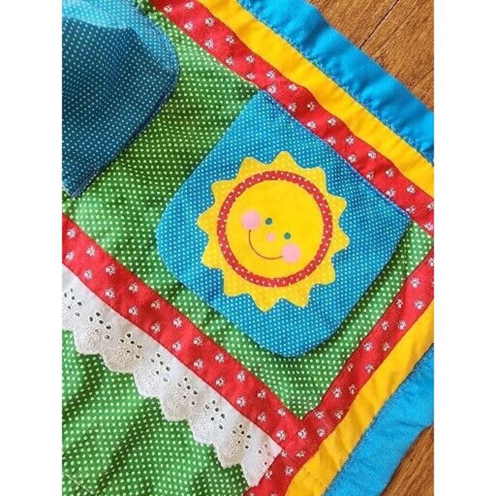 Vintage 1985 PLAYSKOOL Baby Fold N' Go Activity Quilted Play Mat EUC - Etsy