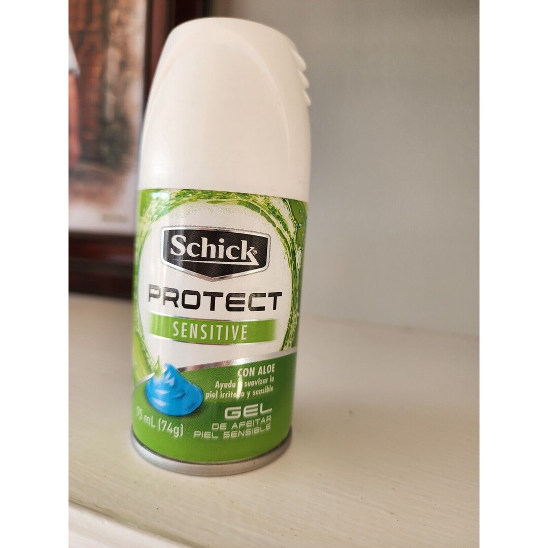 Schick Protect Sensitive Shave Gel Aloe Protects & Soothes 75 Ml NEW - Etsy