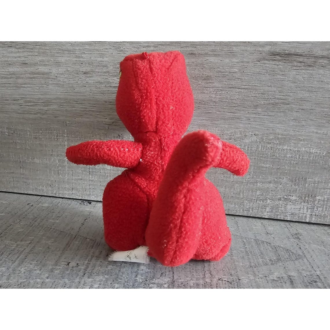 Neopets Grarrl Mini Plush T Rex Dinosaur Stuffed Toy 4" Mcdonald’s Red ...