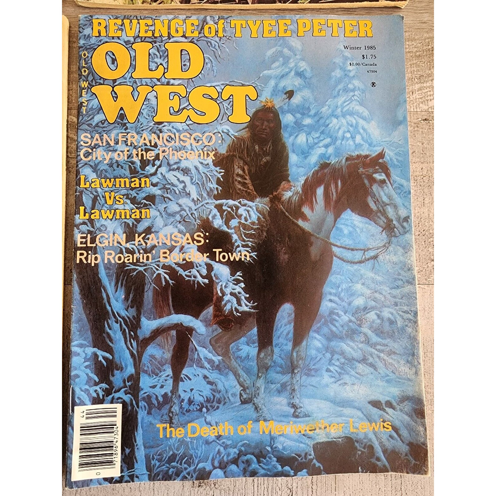 Old West Magazine Vintage Western Magazine 1970 1974 1975 & - Etsy