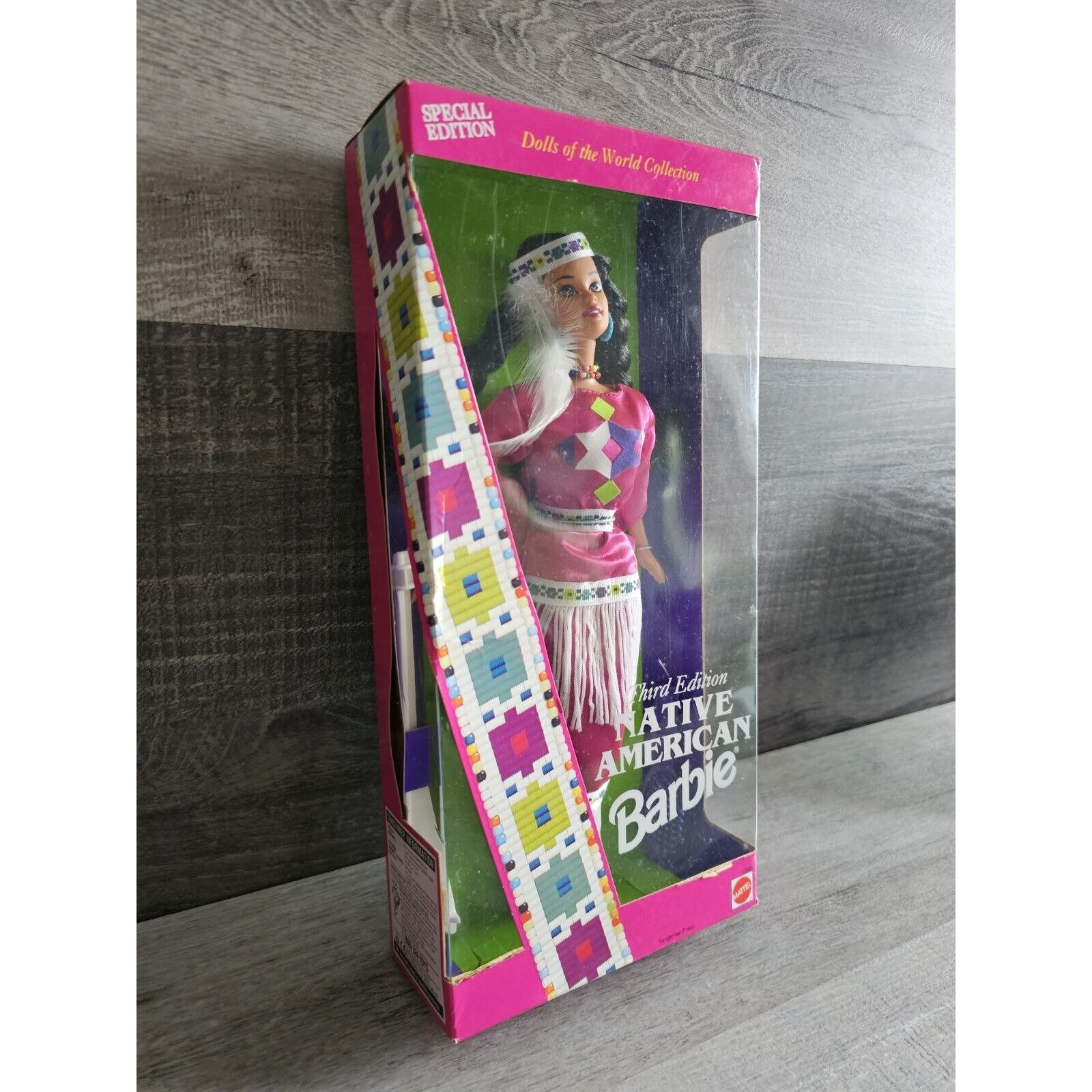 1994 Mattel Native American Barbie Doll Third Edition Dolls of - Etsy