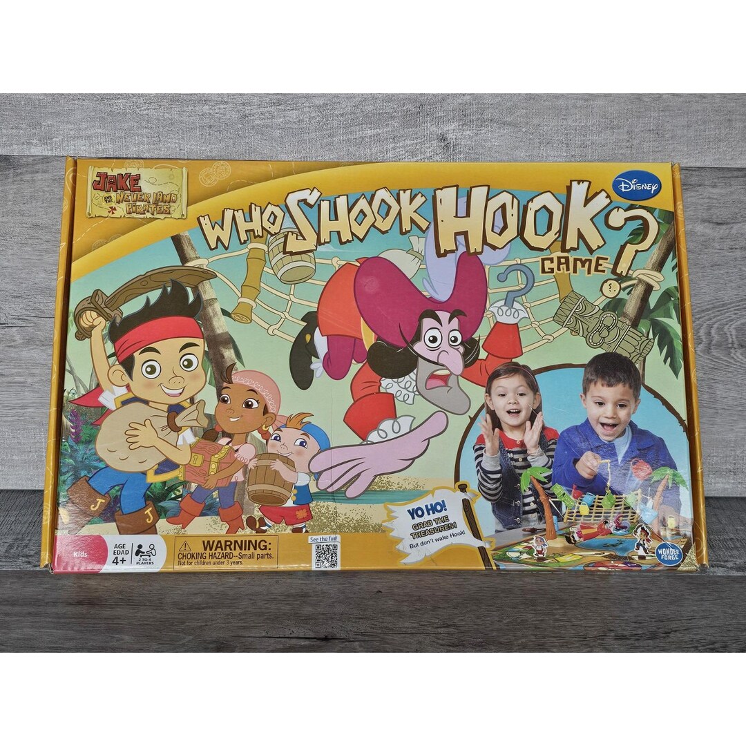Disney Jake and the Neverland Pirates Game Who Shook Hook – Replacement ...
