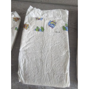 RARE Vintage Muppets Baby Jim Henson Diapers 90s USA Babies Pattern Lot ...