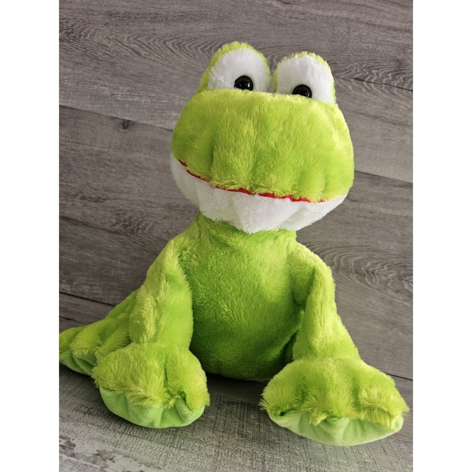 15 Frog Noah's Ark Stuffed Animal Plush Green Pond Swampy Rare - Etsy