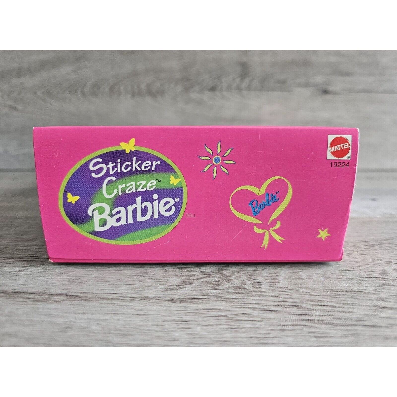 VINTAGE 1990s Mattel Sticker Craze Barbie Doll With Stickers - Etsy