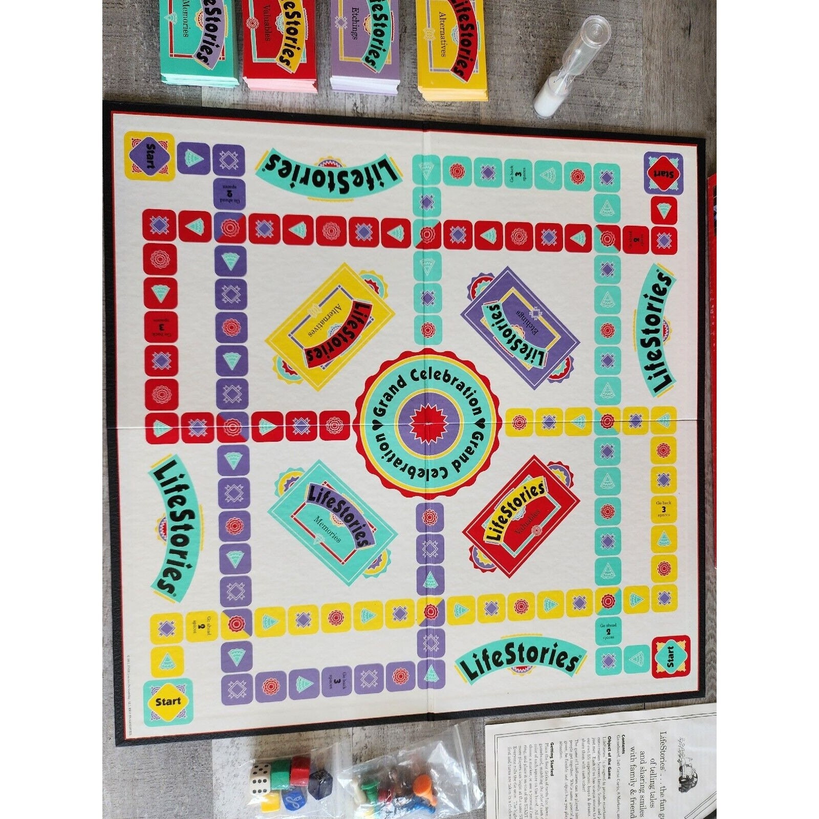 Vintage Life Stories Board Game Family Storytelling Game Night - Etsy