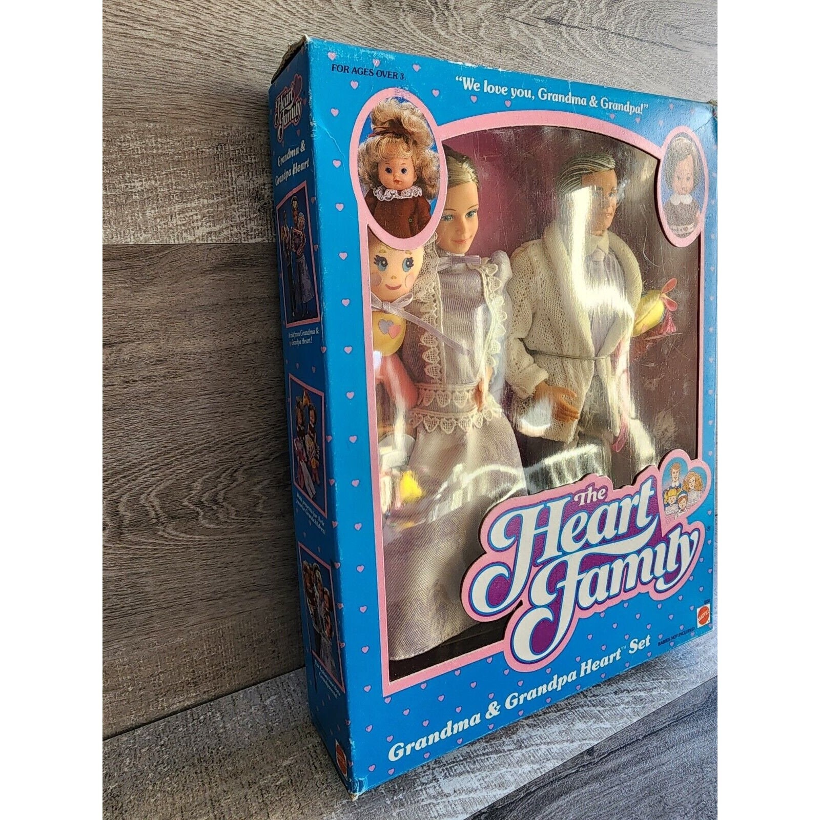 The Heart Family Grandma & Grandpa Heart Set 1986 #3132 NRFB New HTF ...
