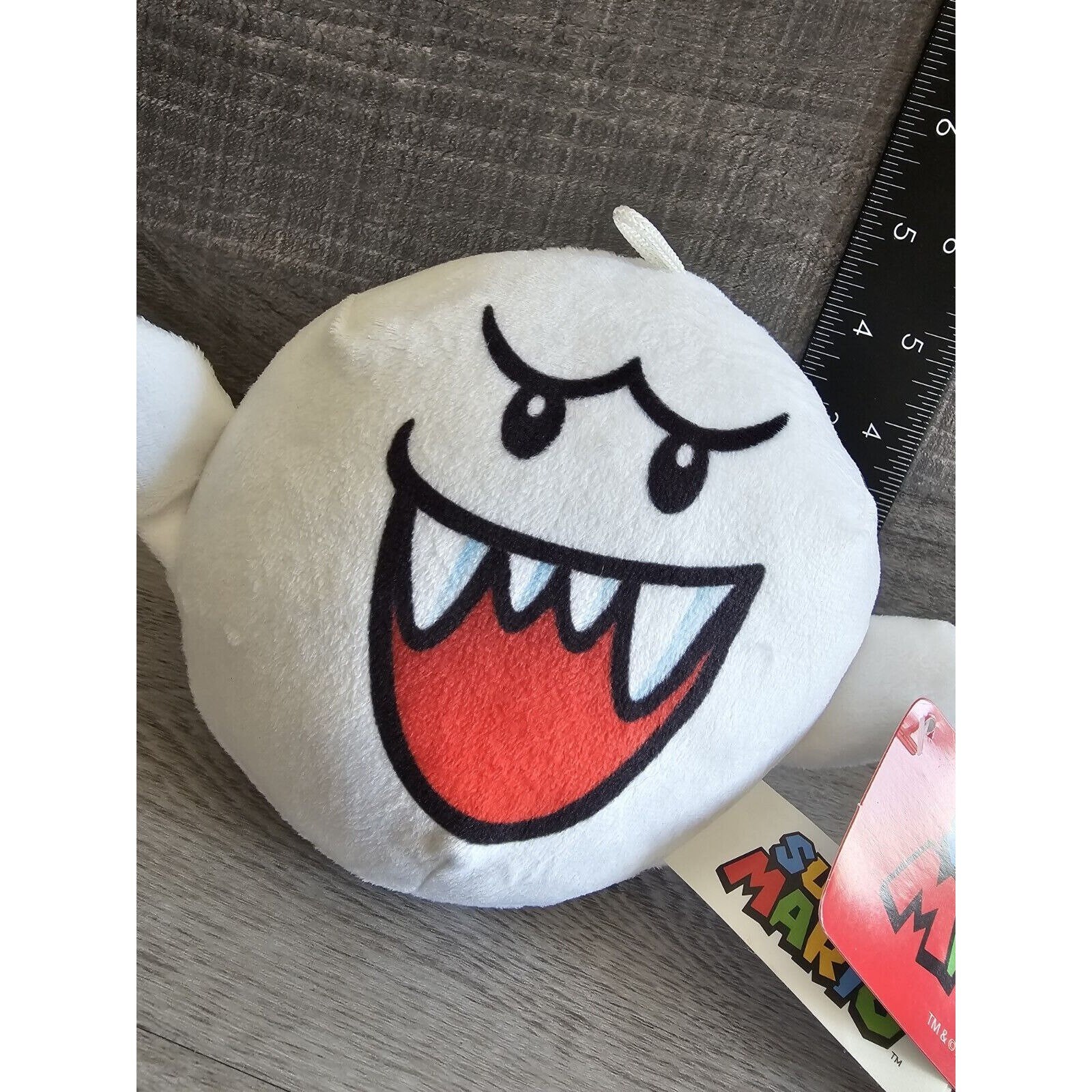 Nintendo Super Mario Ghost Plush Doll Toy 5 Tall Stuffed Doll New W ...