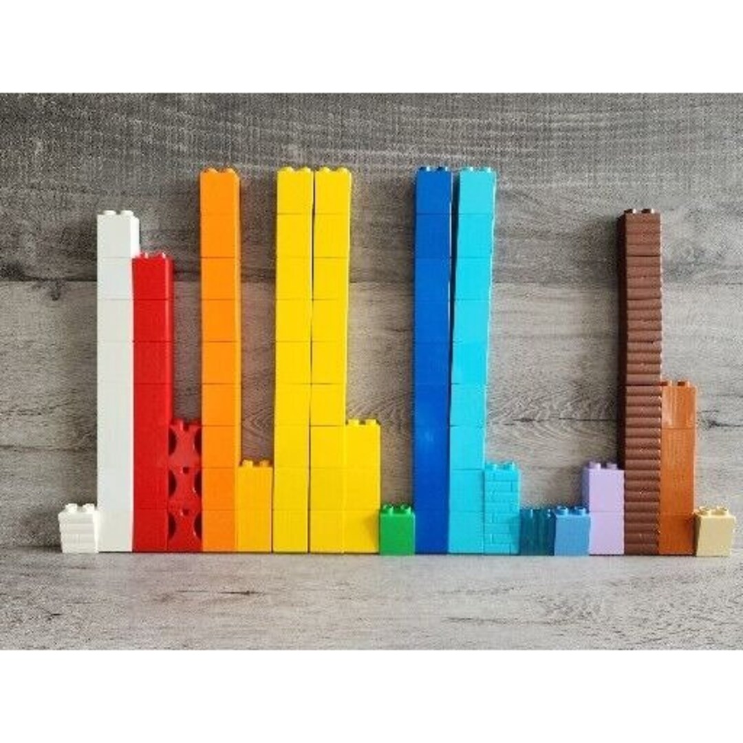 Large Lot of LEGO DUPLO 1x2x2 Bricks Log & Brick Walls 89 - Etsy