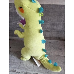 Rugrats 11" Green Reptar Plush Dinosaur Nickelodeon Animal Toy 1990s ...
