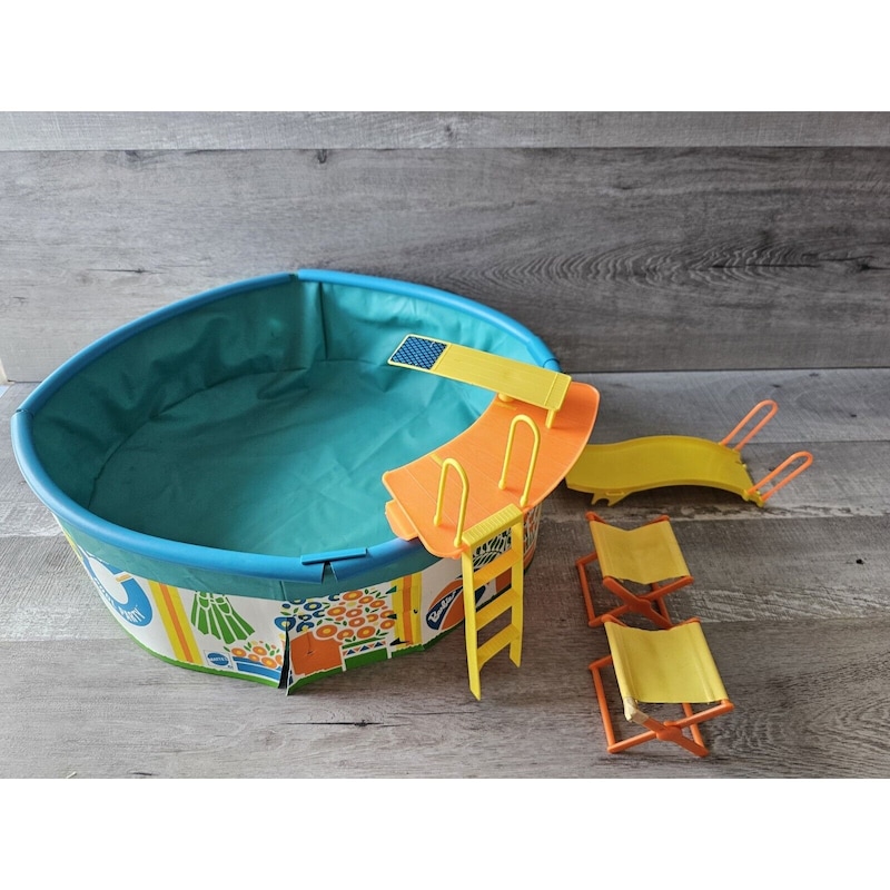 Vintage Barbie Pool - Etsy