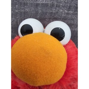 Vtg Applause Sesame Street Elmo Plush Stuffed Animal Toy 12" Vintage ...