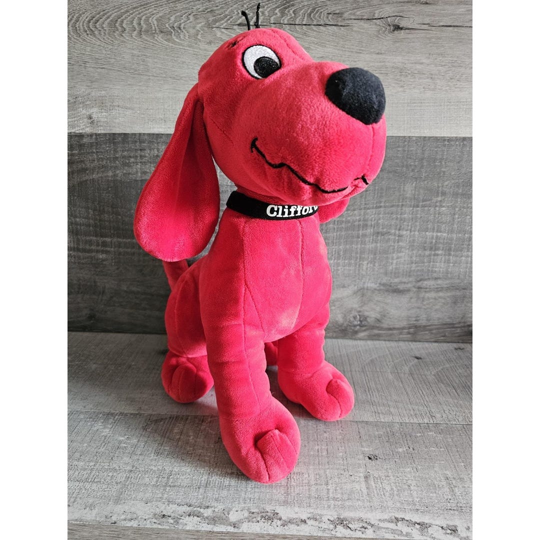 Clifford the Big Red Dog Plush 13" Puppy Stuffed Animal Toy Kohls Cares ...
