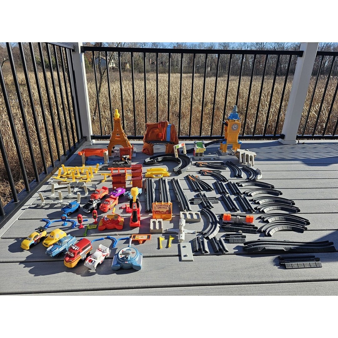 Fisher Price Geotrax CARS the Movie Sets 11 Cars 3 Remotes - Etsy Australia