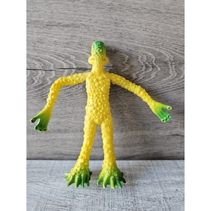 Vintage UFO Files Bendable Alien Action Figure Toy 1996 M.T Glow in the ...