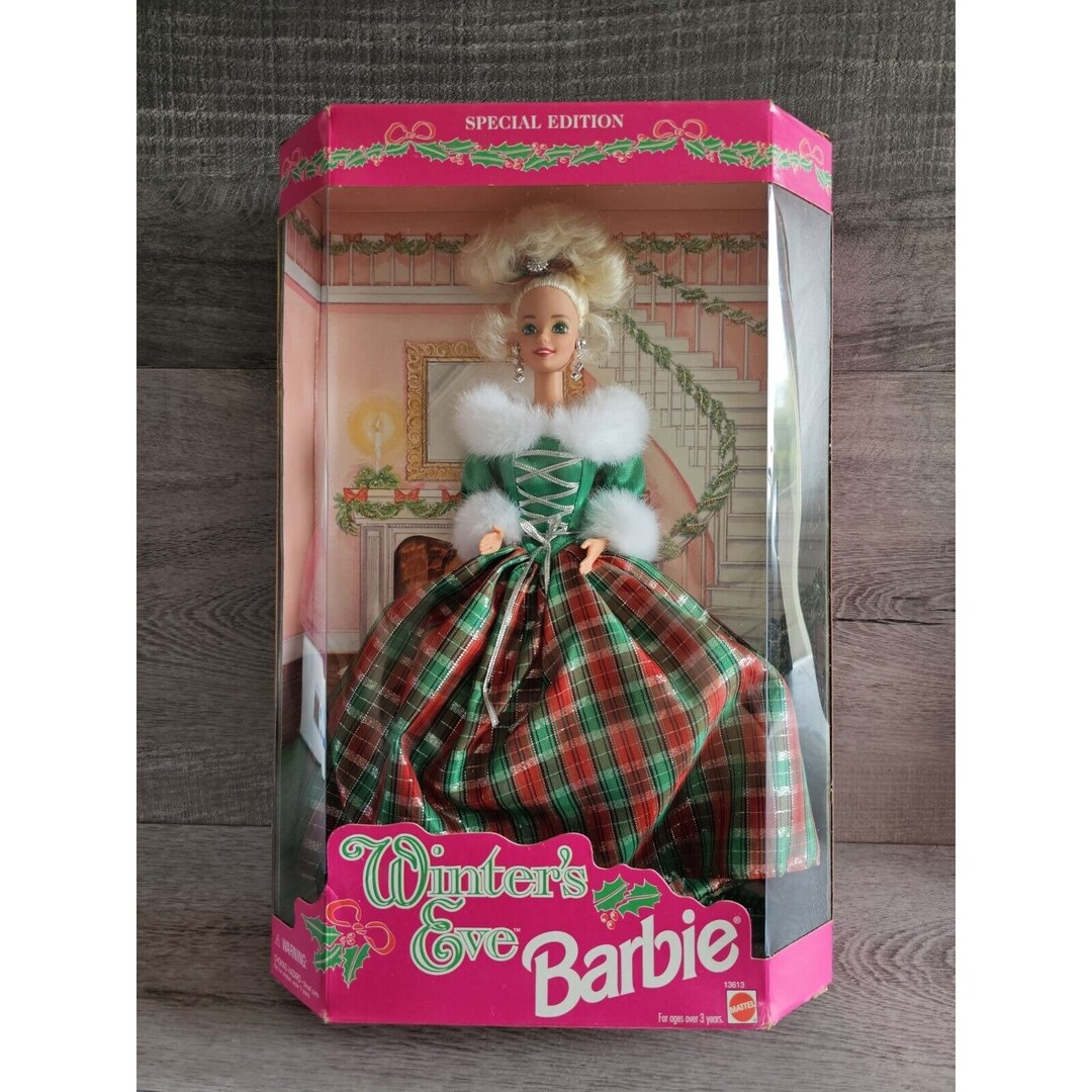Barbie Winter's Eve Doll Special Edition 1994 Mattel #13613 Brand New ...
