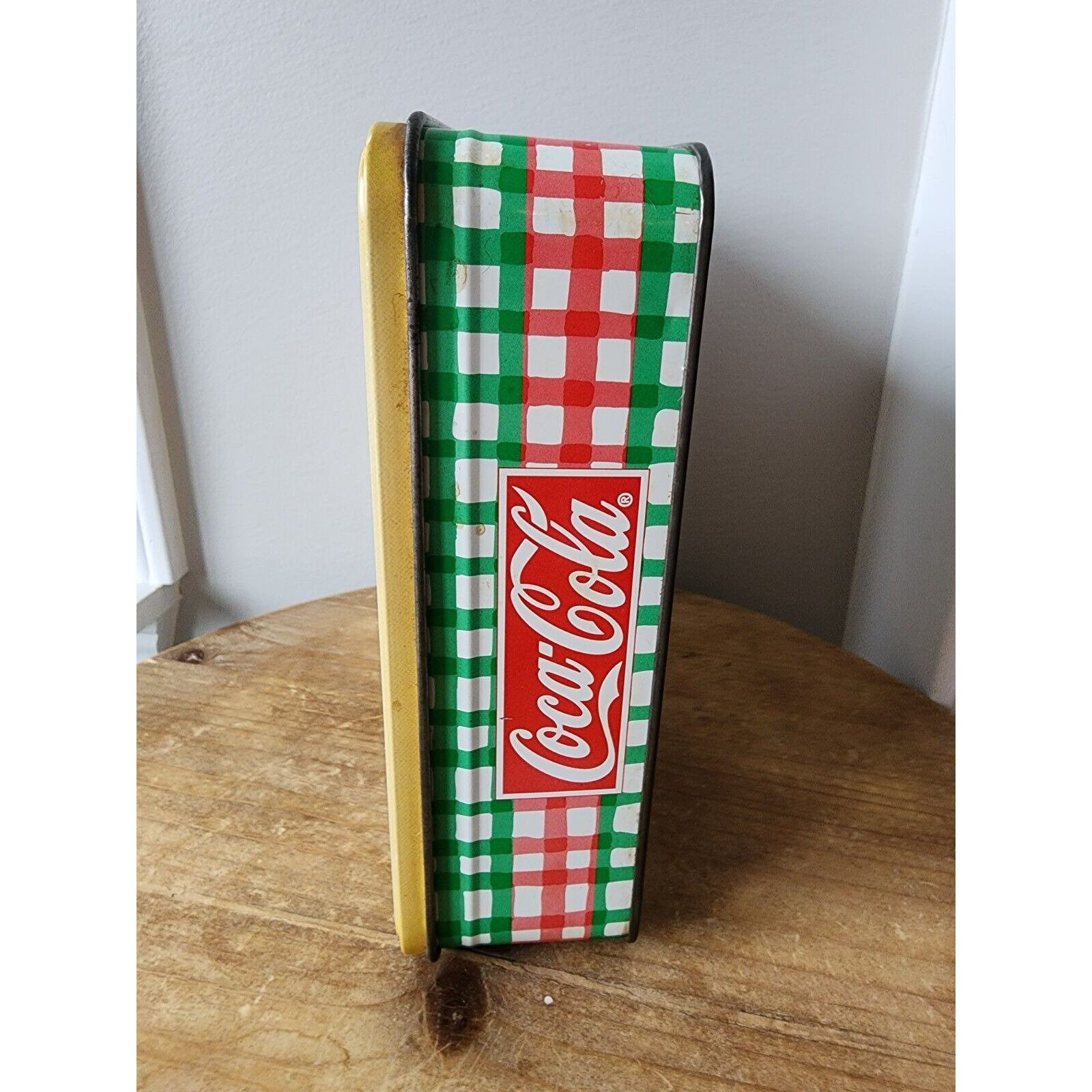 Vintage Coca Cola Coke Round TIN Victorian Lady Hat Bristol - Etsy