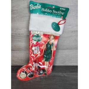 2003 Mattel Target Exclusive Barbie Holiday Stocking Gift Set #B8290 ...
