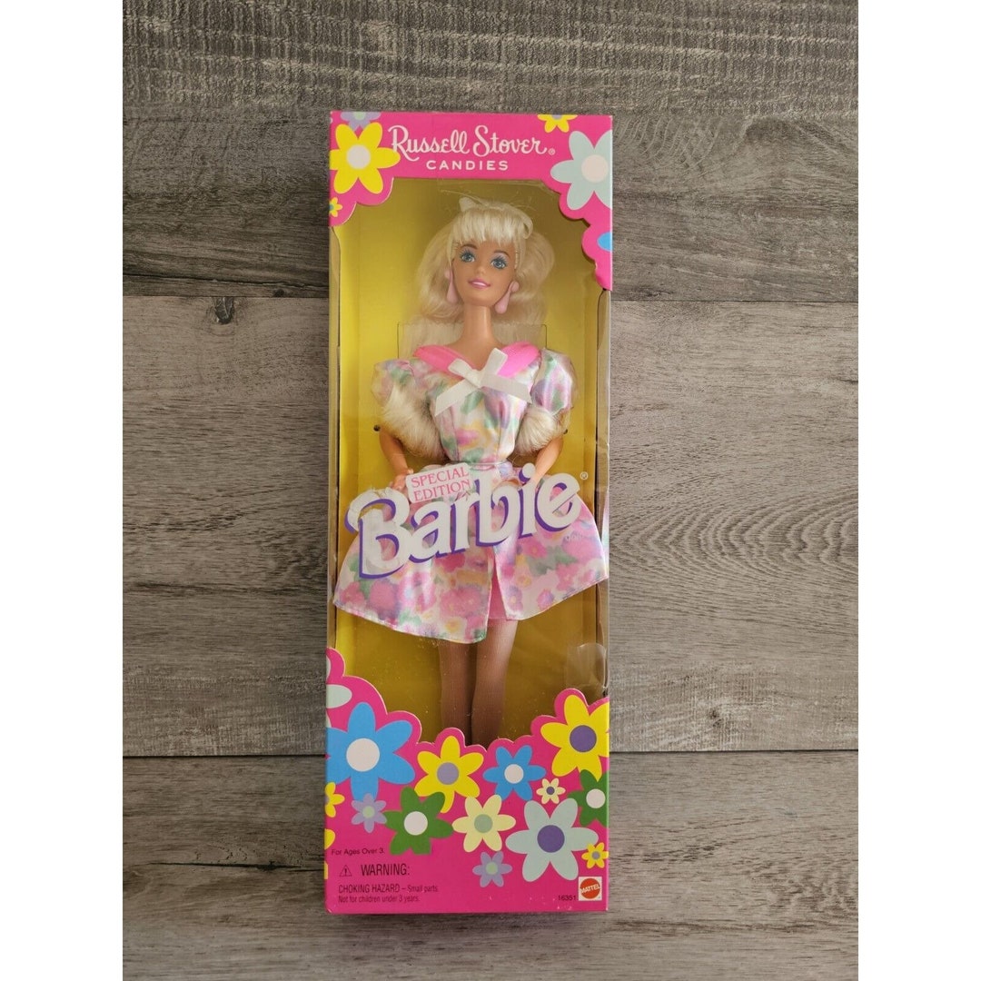 Vtg Russell Stover Candies Barbie Doll Special Ed 1996 Mattel 16351 ...