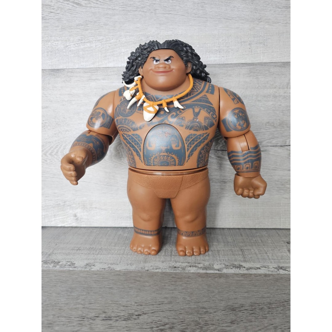 Disney Hasbro Moana Maui Talking Figure 11" Toy Pretend Play - Etsy
