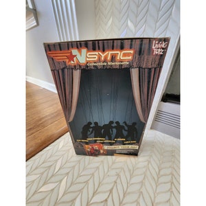 Nsync Collectible Marionette Living Toys Lance Bass - Etsy