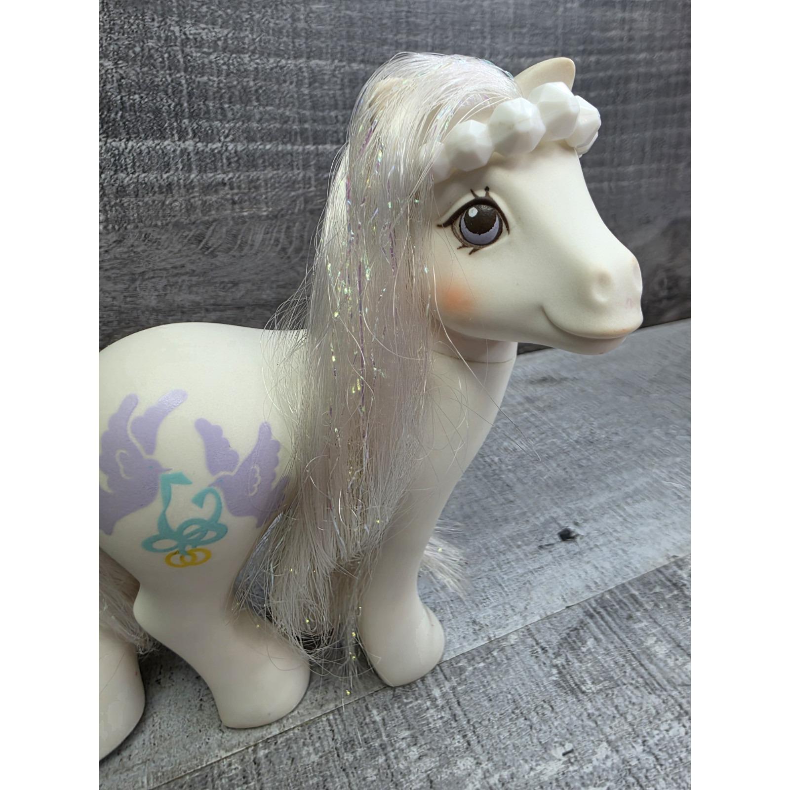 VTG My Little Pony G1 Pony Bride Earth Pony 1989 Hasbro MLP W Pearl ...