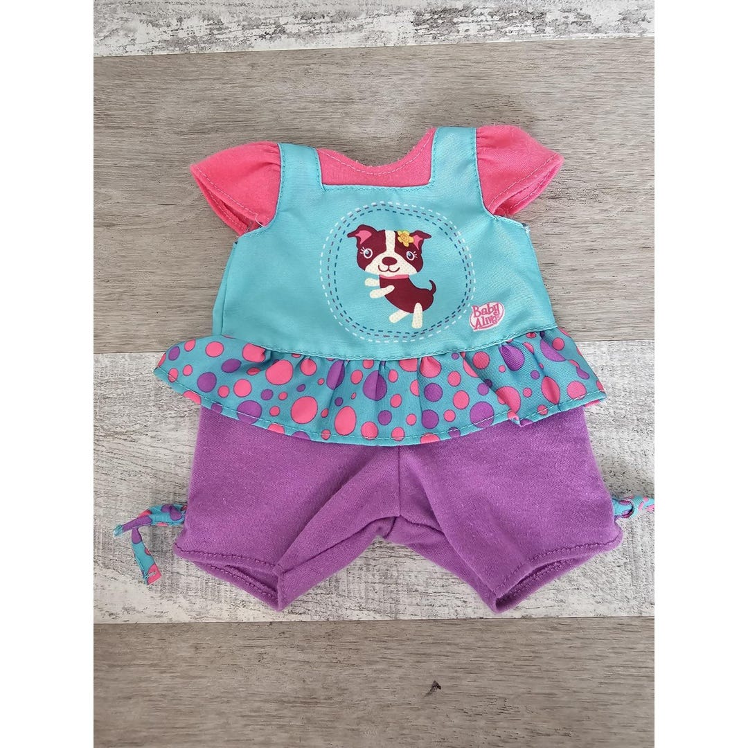 2010 Baby Alive Real Surprises Replacement Clothes Romper W Dog #56 - Etsy