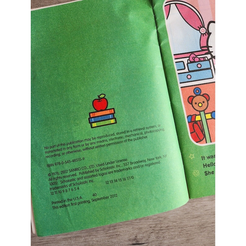 Hello Kitty's School Day Paperback Book by Kimberly Weinberger ...