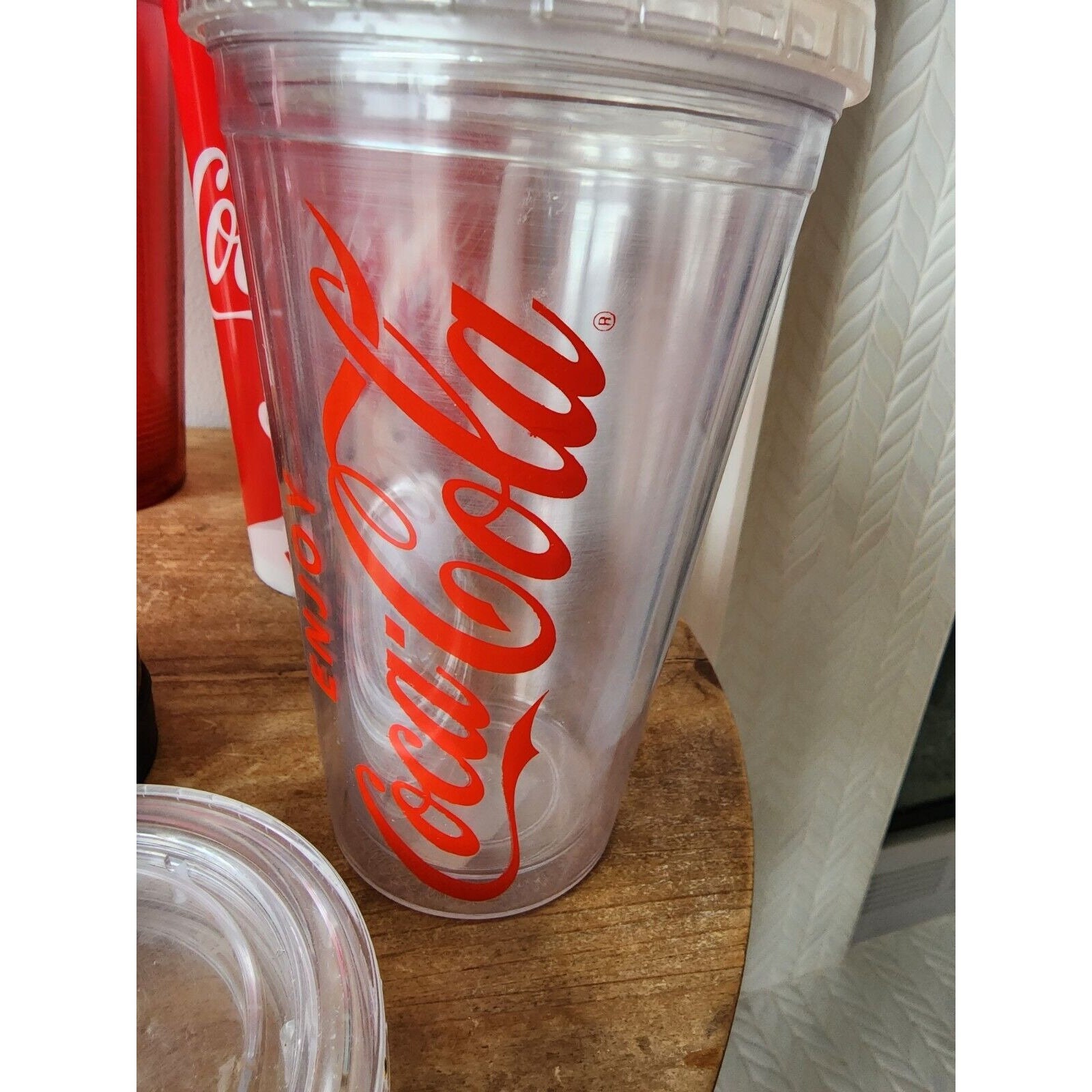 Coca-cola 20 Oz. Packerware Tumbler Cup Acrylic Plastic - Etsy