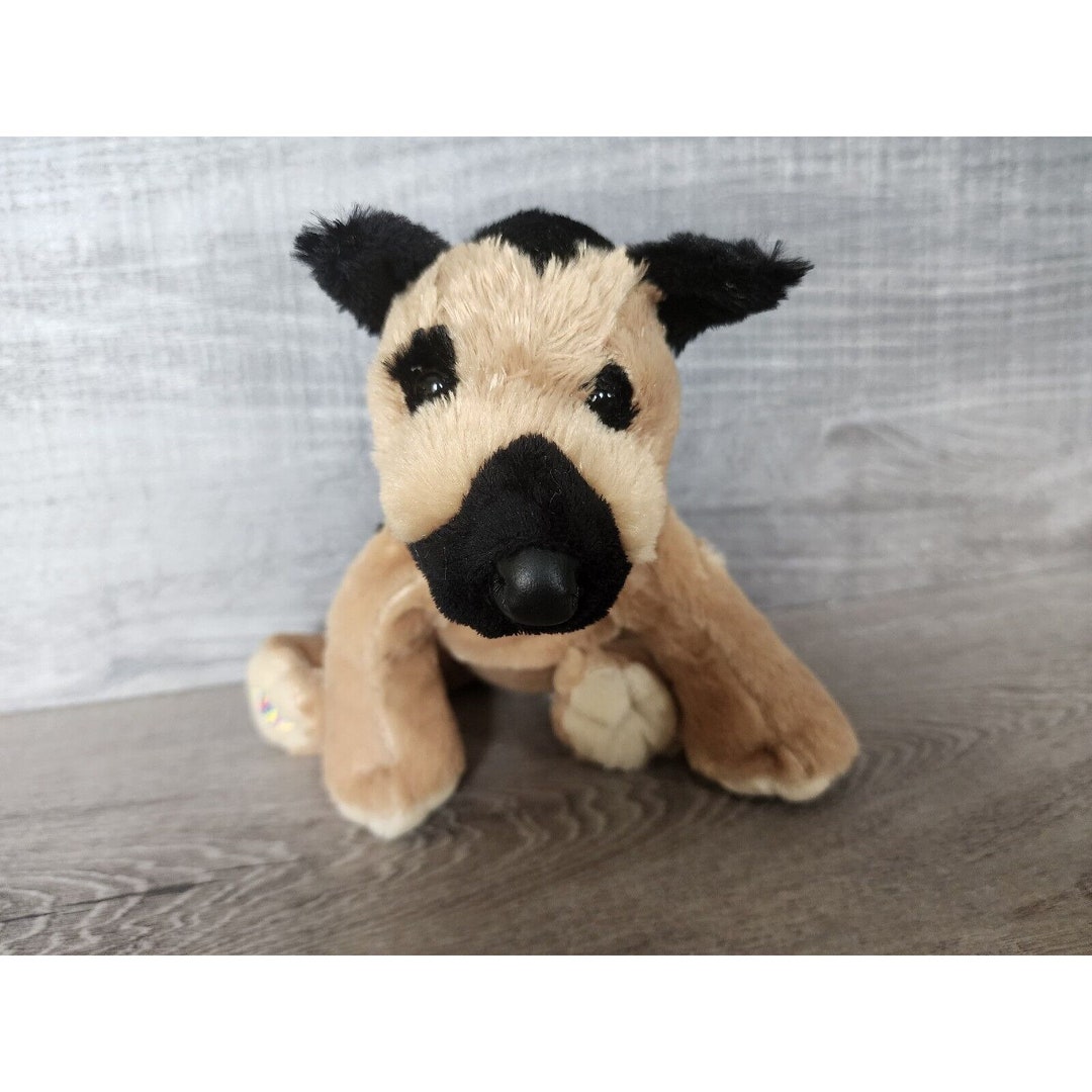 GANZ Webkinz German Shepard Dog Plush Stuffed Animal Toy No Code HM146 ...