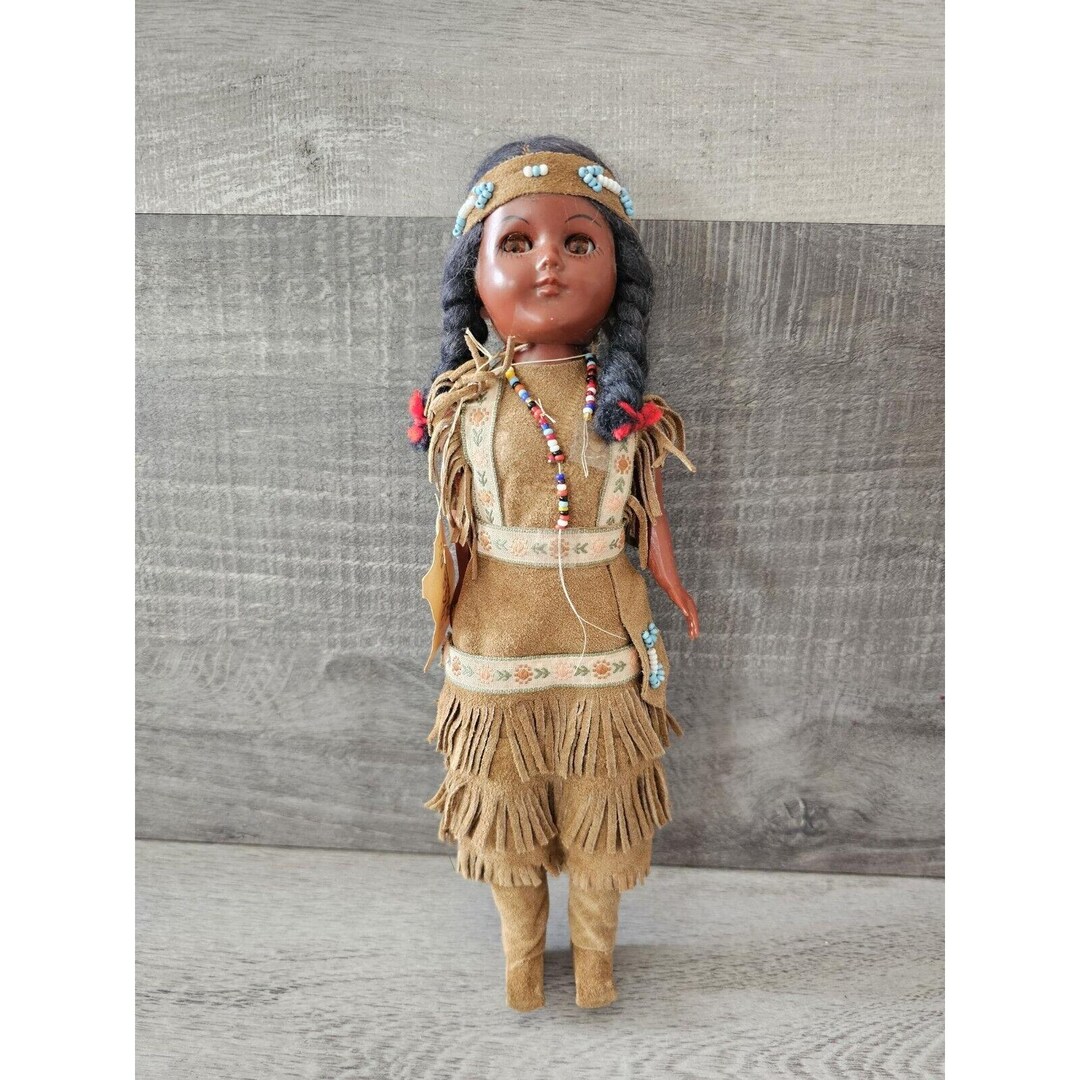 Rachel Morgan 11" Cherokee Mother Doll With Baby Made by Cherokees NC ...