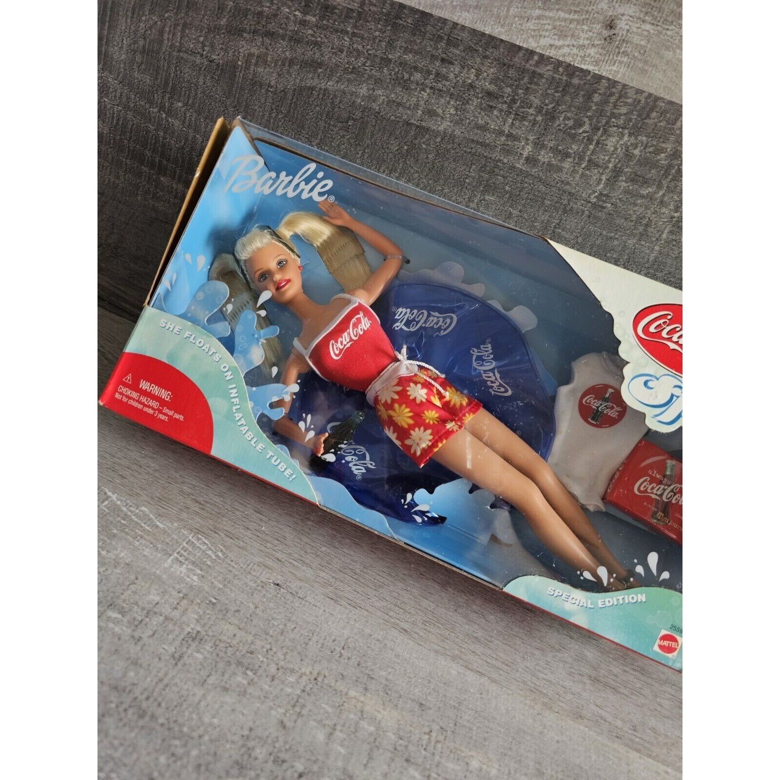 1999 Coca Cola Splash Barbie Doll Special Edition Mattel 25590 Etsy