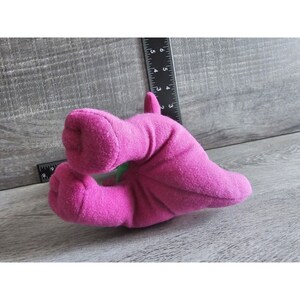 Luvs Diapers Barney Beanie Plush Special Limited Edition 2000 Stuffed 6 ...