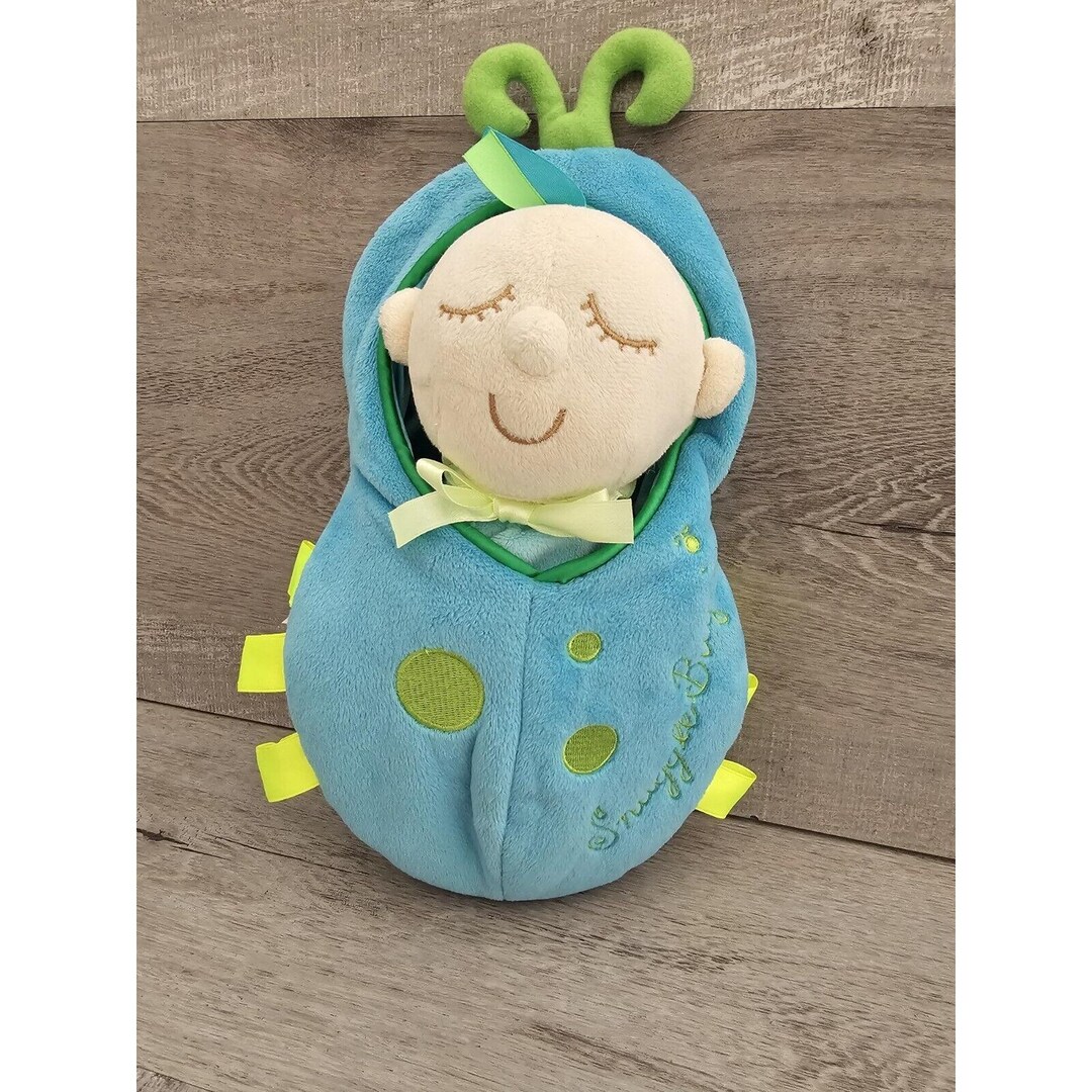 Manhattan Toy Snuggle Bug Pod Baby Boy Stuffed Plush Toy Doll Blue ...