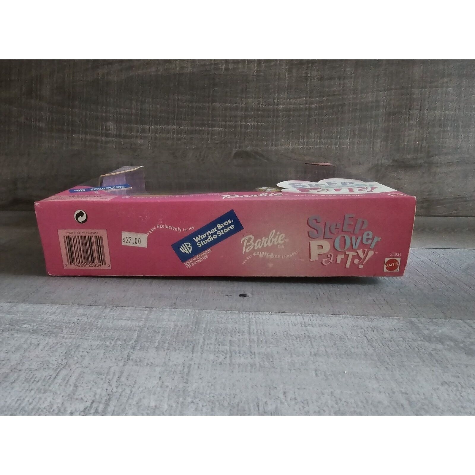 Vintage 1999 Barbie Sleep Over Party Warner Brothers Doll Tweety Looney ...