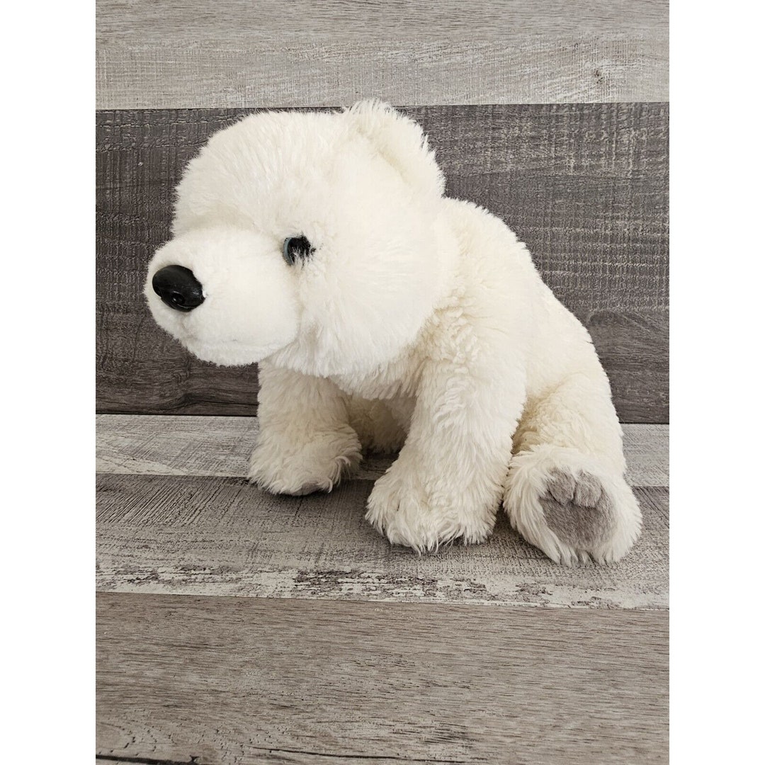 Ty Iceberg Polar Bear Gray Paws Blue Eyes Soft 13 Plush Stuffed 2000 ...