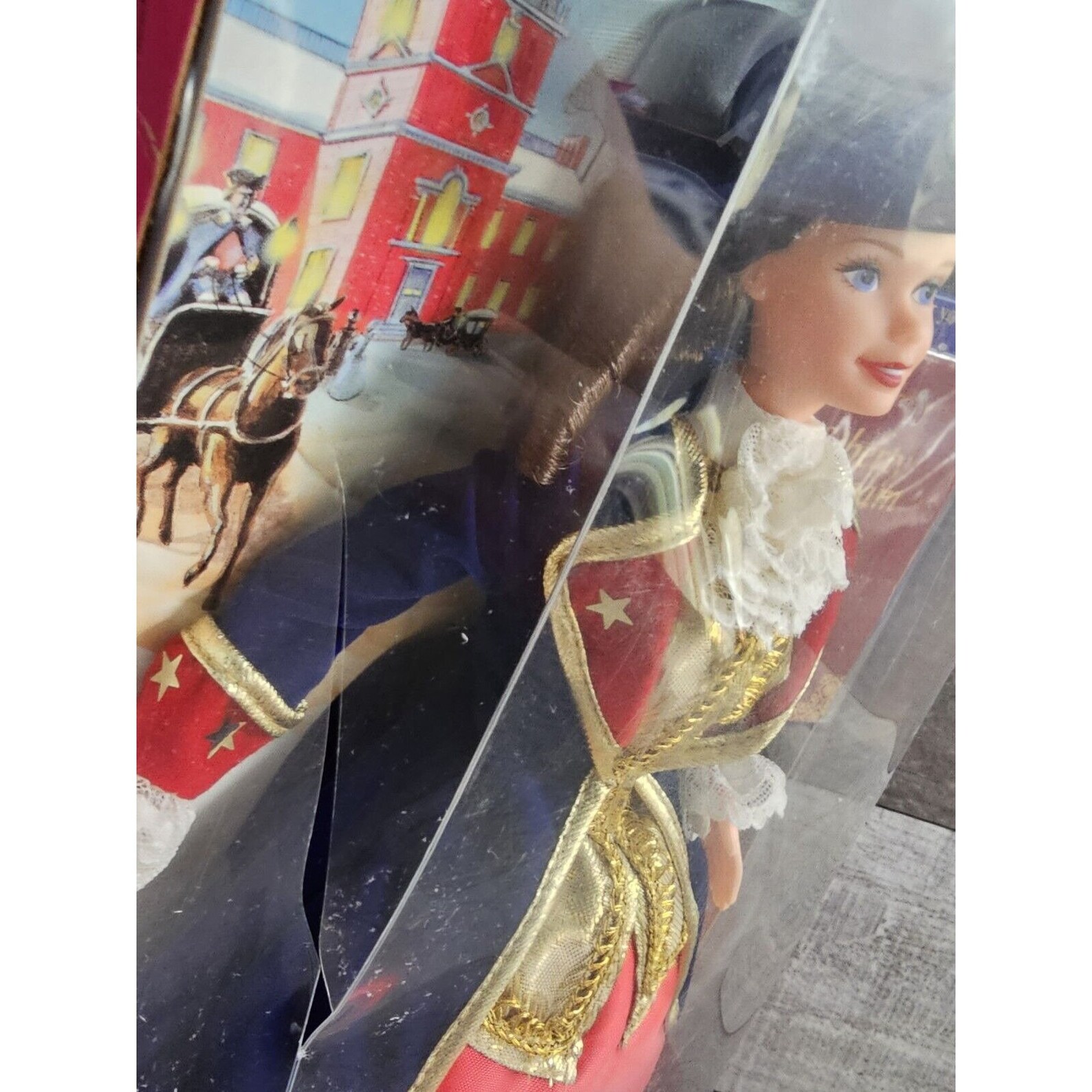 Vintage 1996 Retired COLLECTOR EDITION Patriot BARBIE Pioneer Woman ...