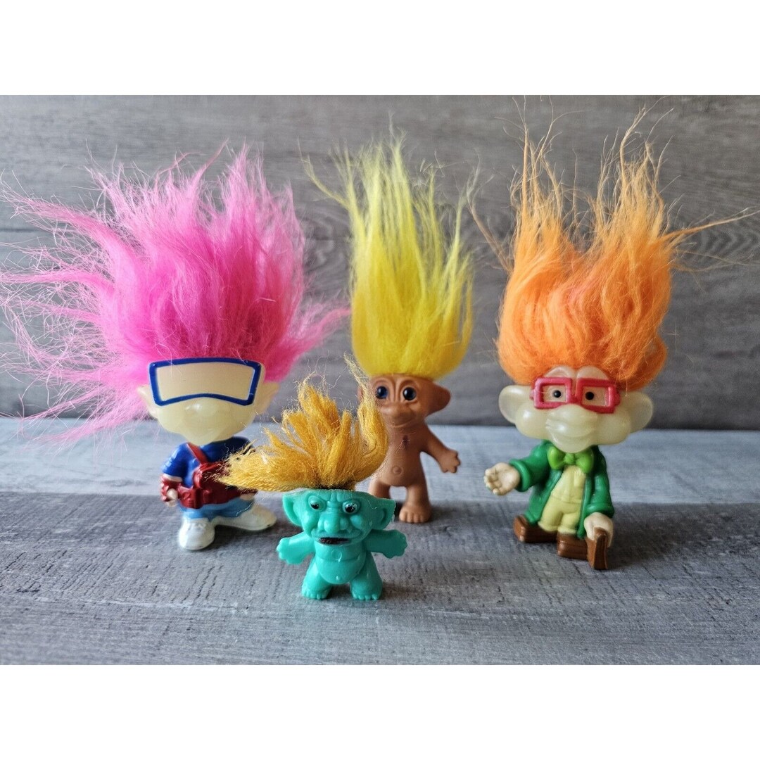 VTG Troll Doll Burger King Kids Club '93 Glow in the Dark Lot - Etsy