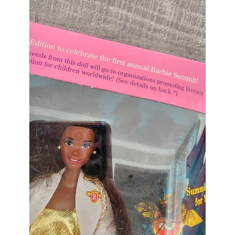 Barbie Summit Collection African American Doll Mattel 1990 #7028 NEW ...