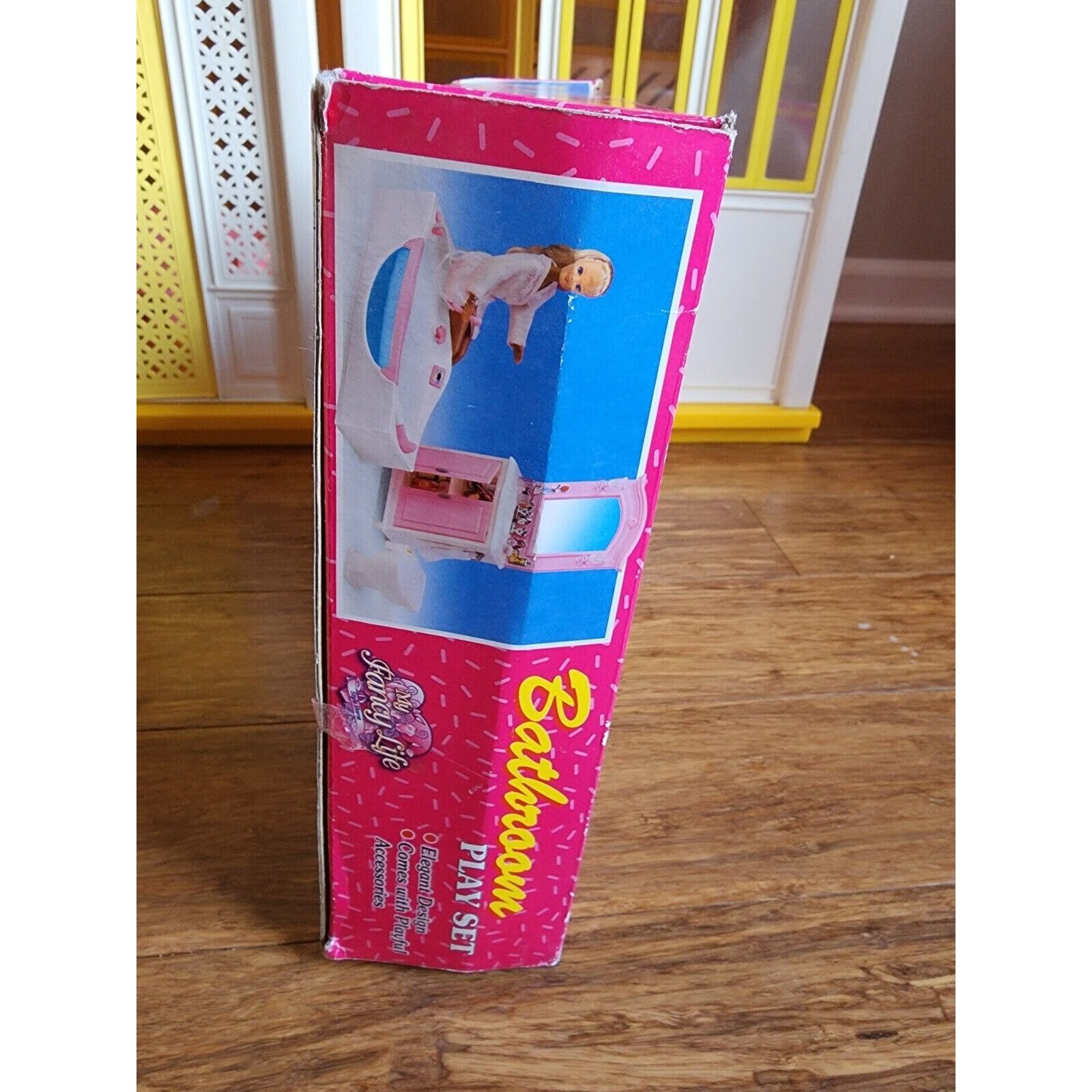 My Fancy Life Dollhouse Furniture Bathing Fun With Bath Tub and Toilet ...