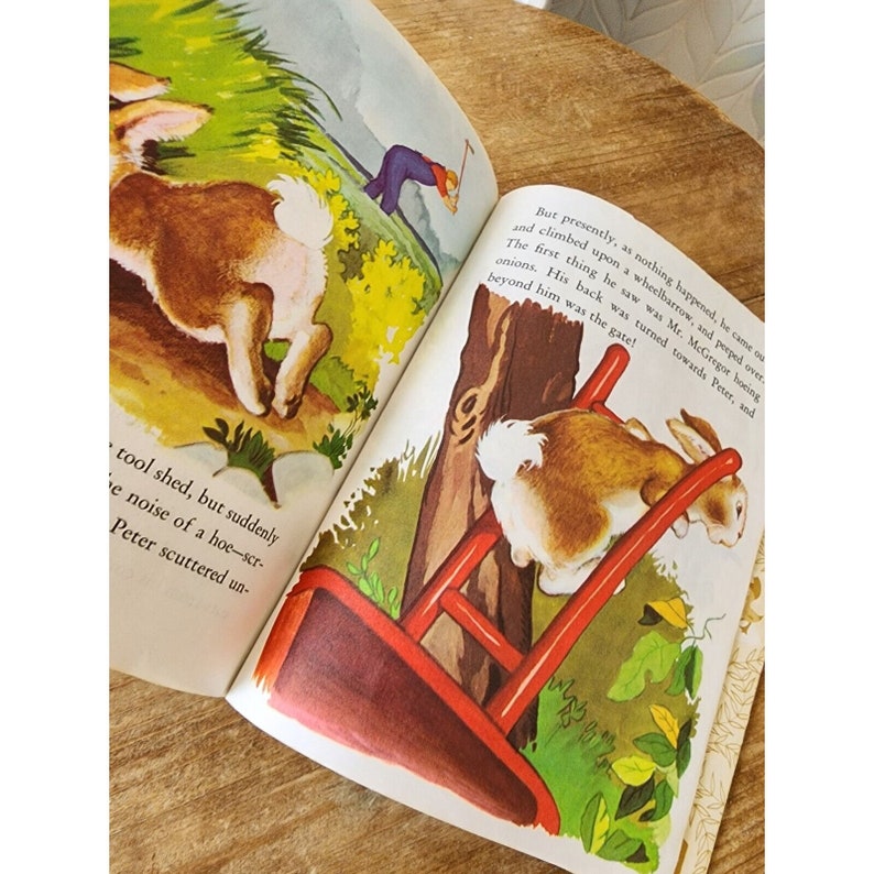1970 A Little Golden Book #307-42 Peter Rabbit Beatrix Potter Vintage ...