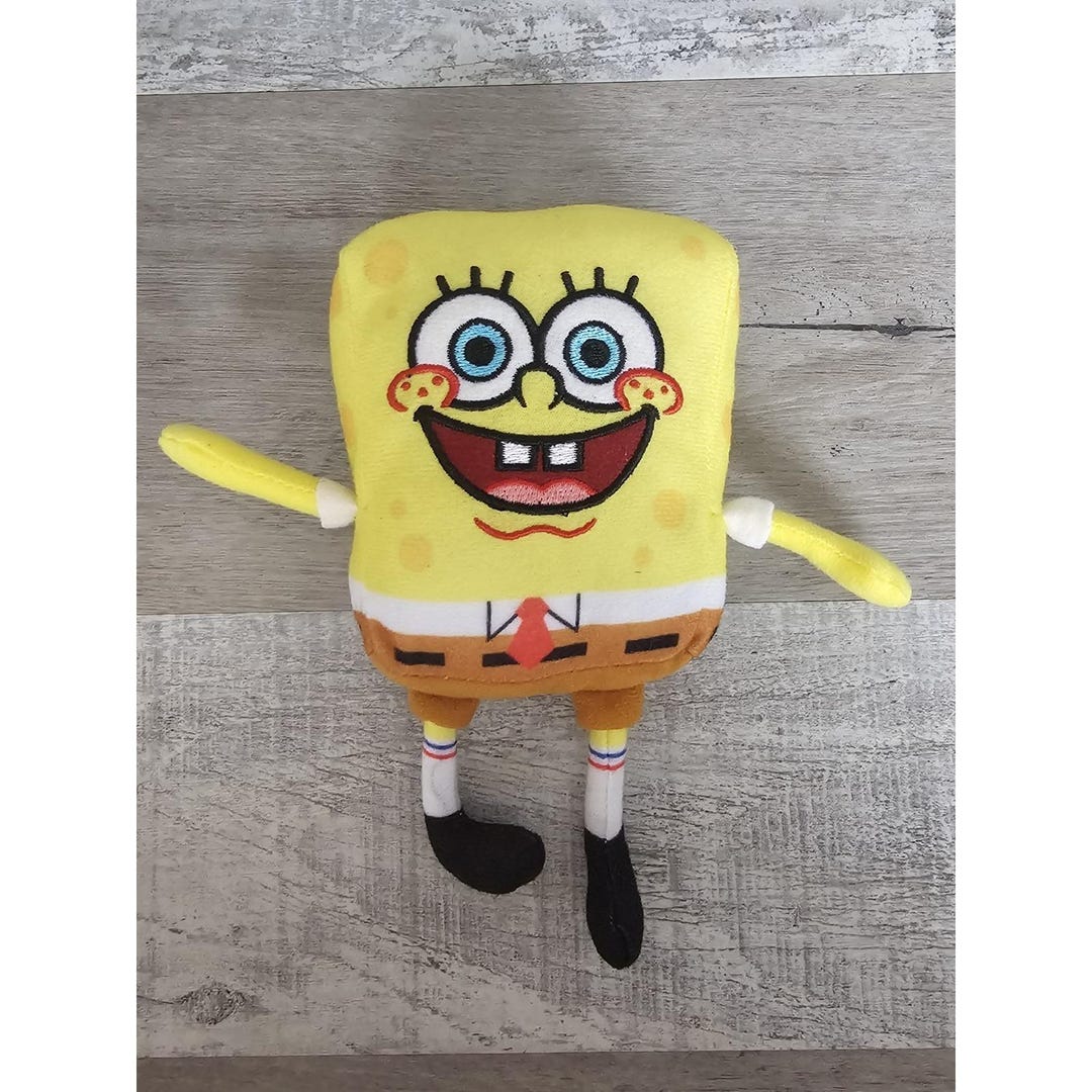 Nickelodeon Spongebob Squarepants 6 Inch Plush Spongebob Stuffed Animal ...