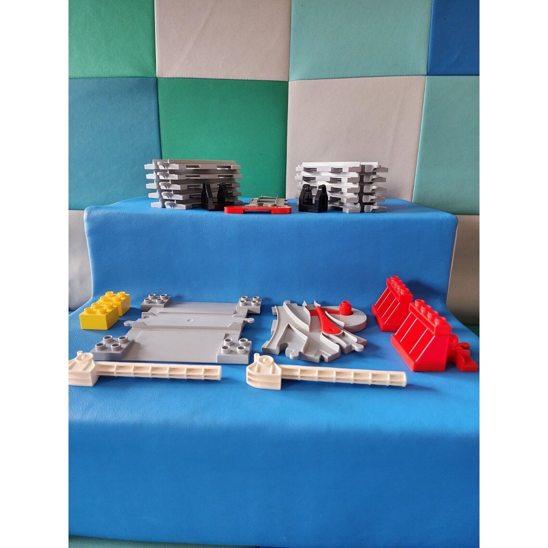 DUPLO Train Tracks 10882 Large Building Kit STEM TOY Lego 8j - Etsy