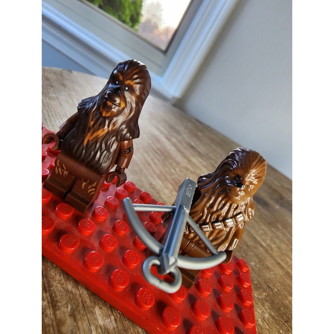 Lego Star Wars Minifigure Lot of 2 Chewbacca Wookie Old - Etsy